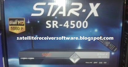 Star X SR 4500 Software Download Star X 4500 Sim Receiver New Software ...