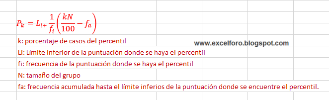 C lculo Manual De Un Percentil Con Excel EXCEL FORO EJERCICIOS c-lculo-manual-de-un-percentil-con-excel-excel-foro-ejercicios