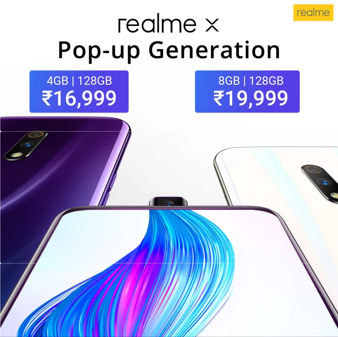 Realme X Price in India, Specifications, Comparison (19th July 2019 ...