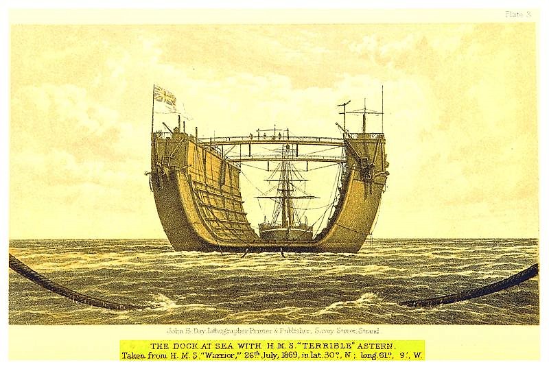 Dawlish Chronicles : Bermuda’s Floating Dry Dock 1869