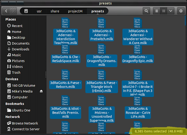 Open Source Relish: Clementine Music Player & ProjectM