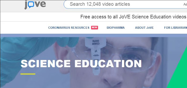 JoVE Science Education - Free Access until 15 June