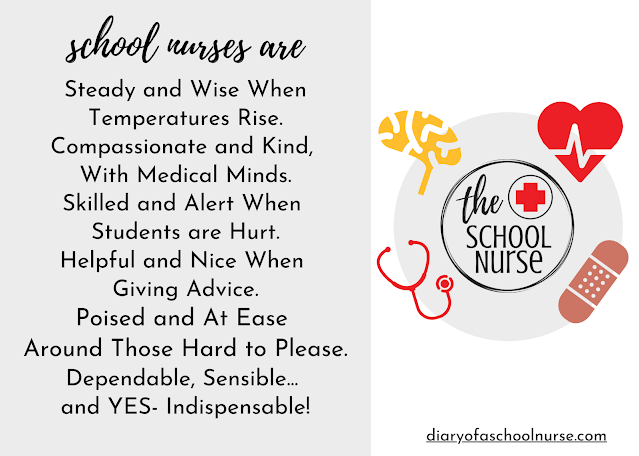 Diary Of A School Nurse: Happy National School Nurse Day 2021