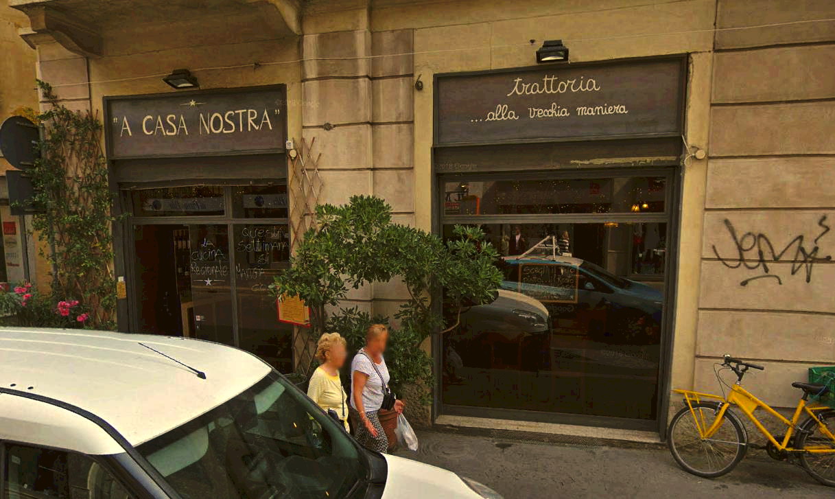 Good food, fine wine !: 528-Trattoria A Casa Nostra -Milano-