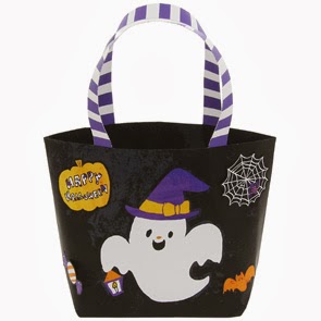 Halloween Bag Papercraft (orange, purple, black) | Papercraft Free ...
