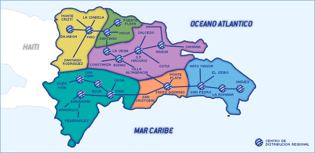 PUBLIPACK - RD: Distribución - Ciudades