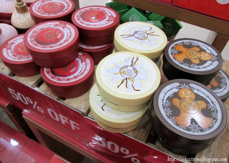 Lucky Citrine: Amazing Deals at The Body Shop Post Christmas Sale