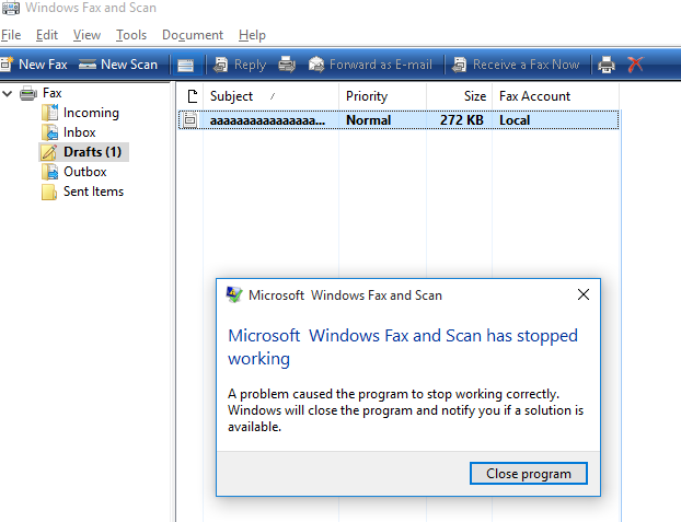 code16: Fax and Scan from Win7 to Win10