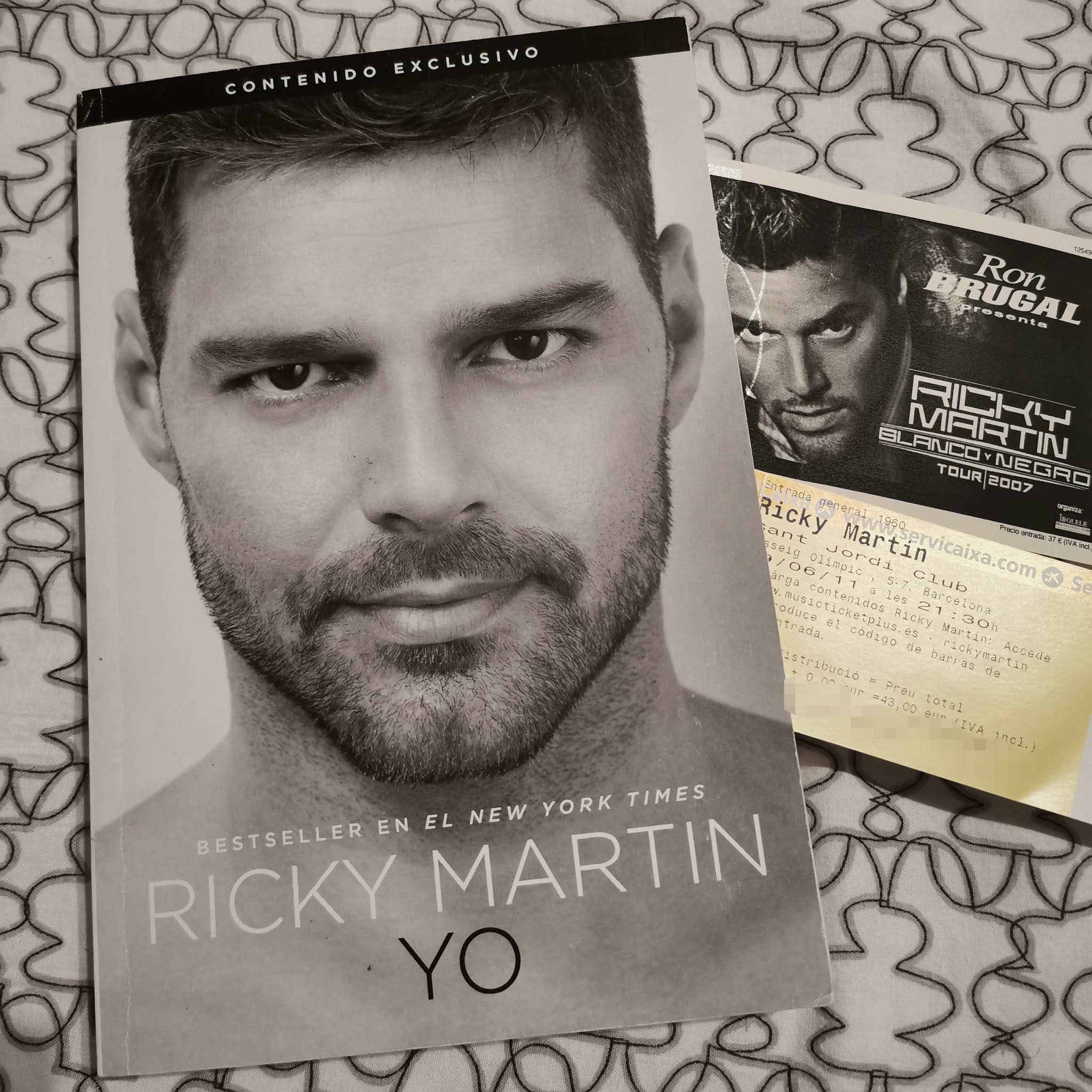 CUENTISTAS ABSTENERSE: Reseña del libro: ‘’Yo’’, de Ricky Martin