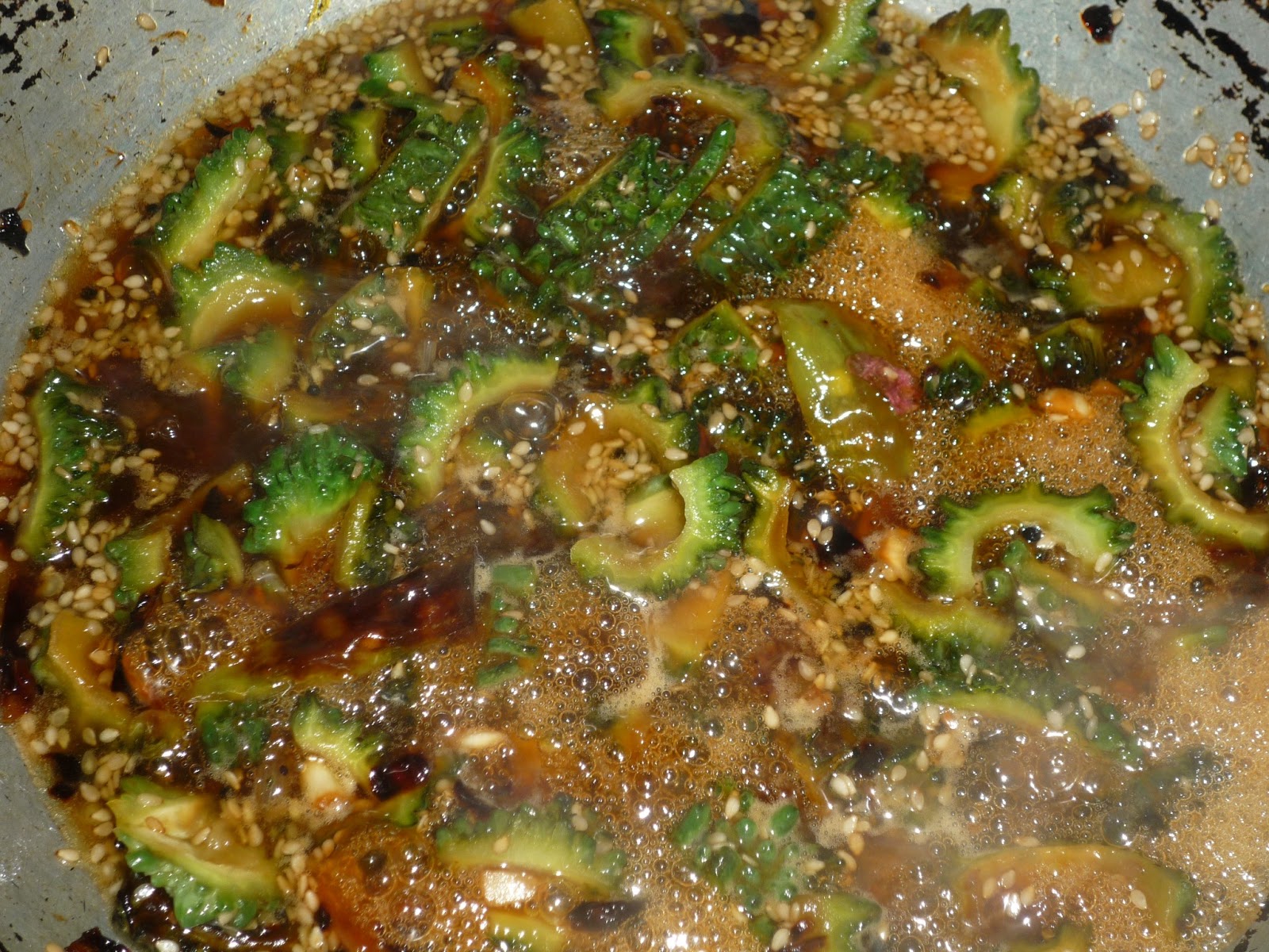 G'Gina's Kitchenette: Crispy Crunchy Bittergourd