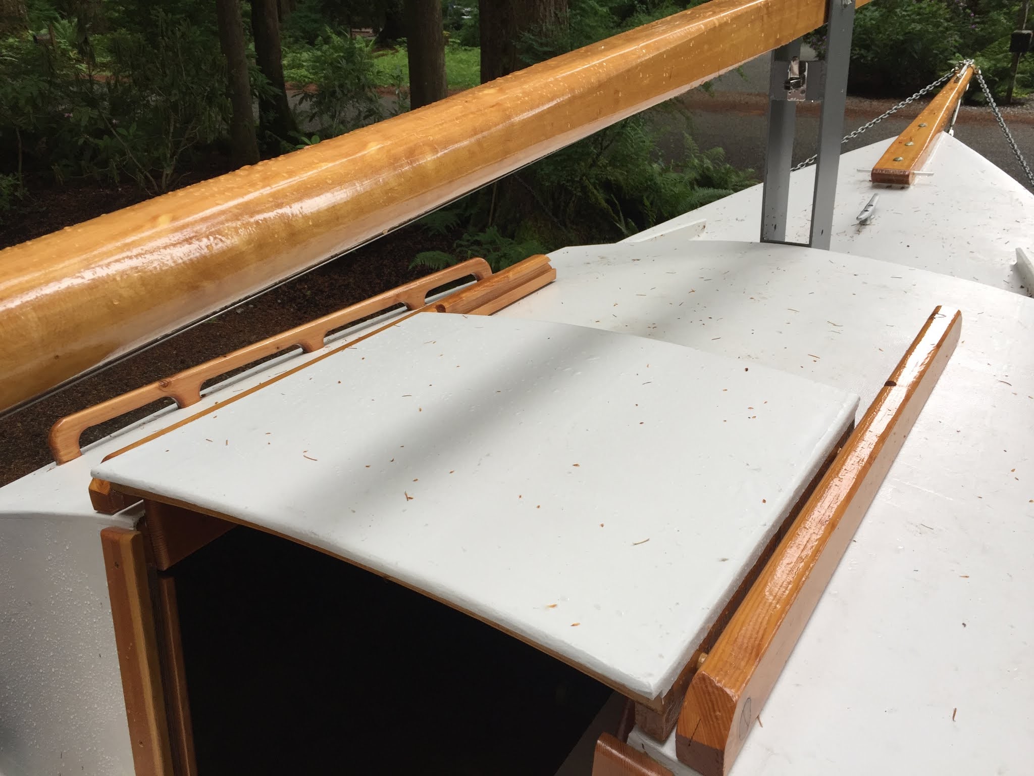 Boat Building 101: The Great Sliding Hatch Cover