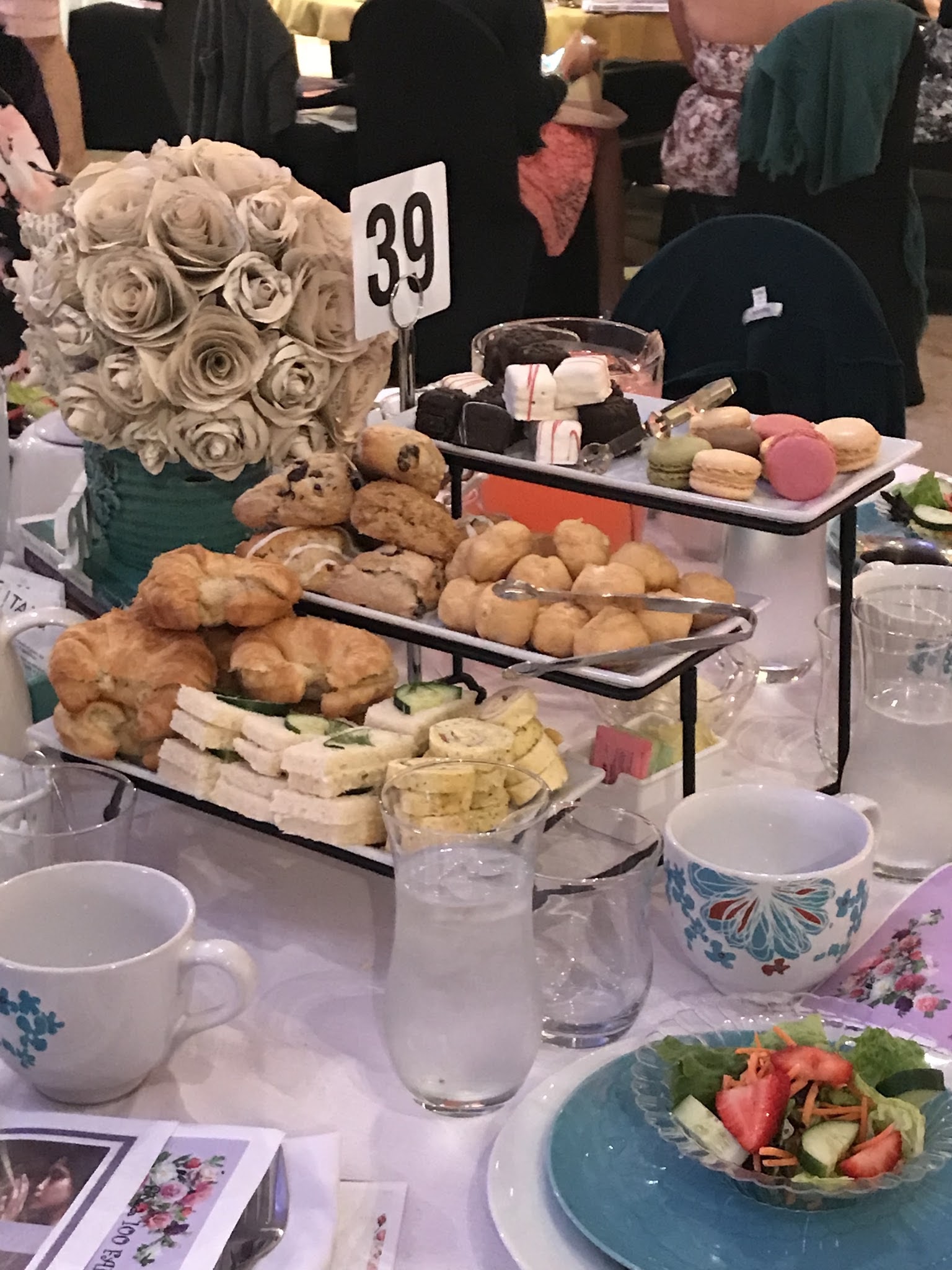 My First Ladies High Tea [The Color Wheel Gallery]