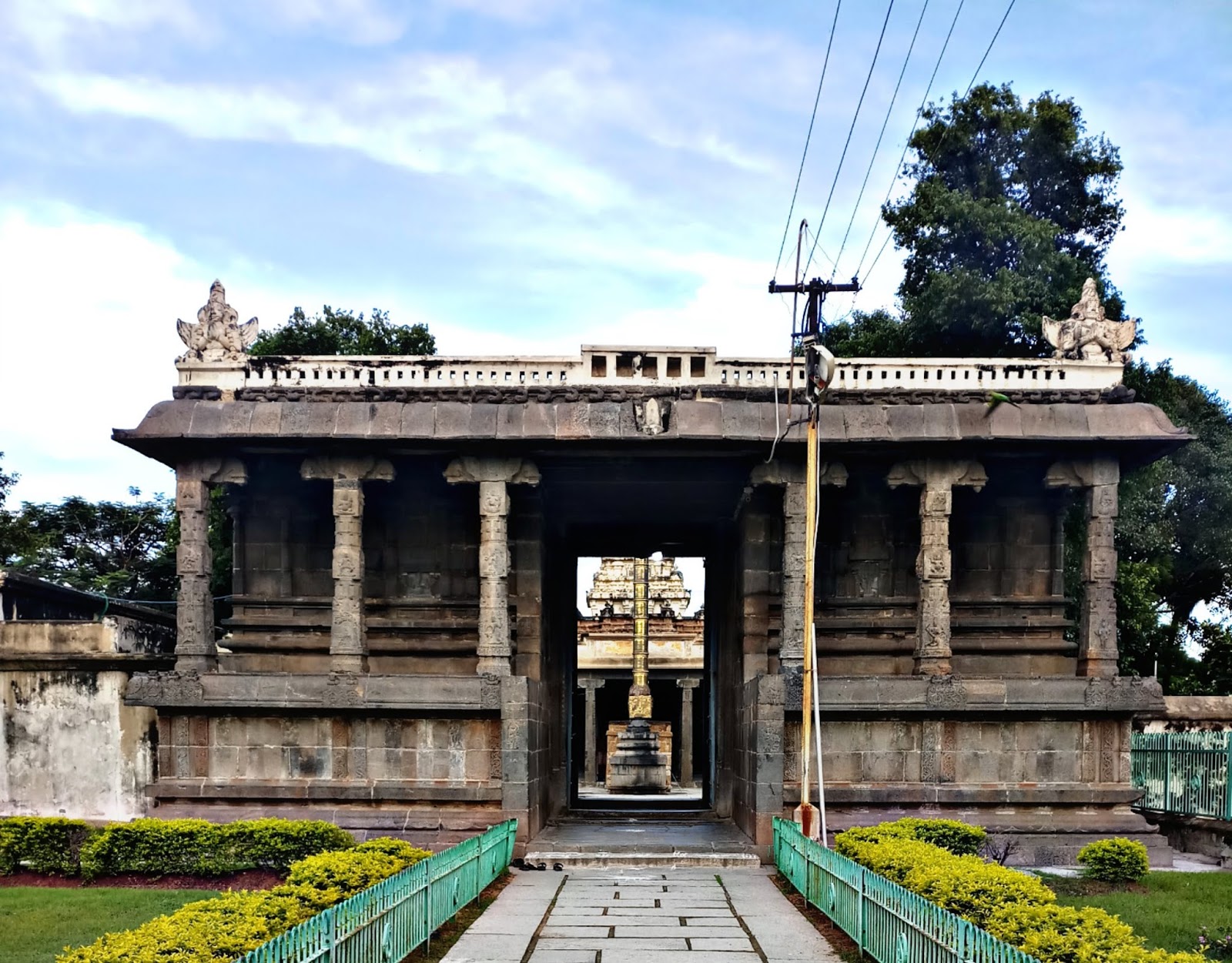 The Lion Sculptures of the Parameshwara Vinnagaram establishes the Art ...