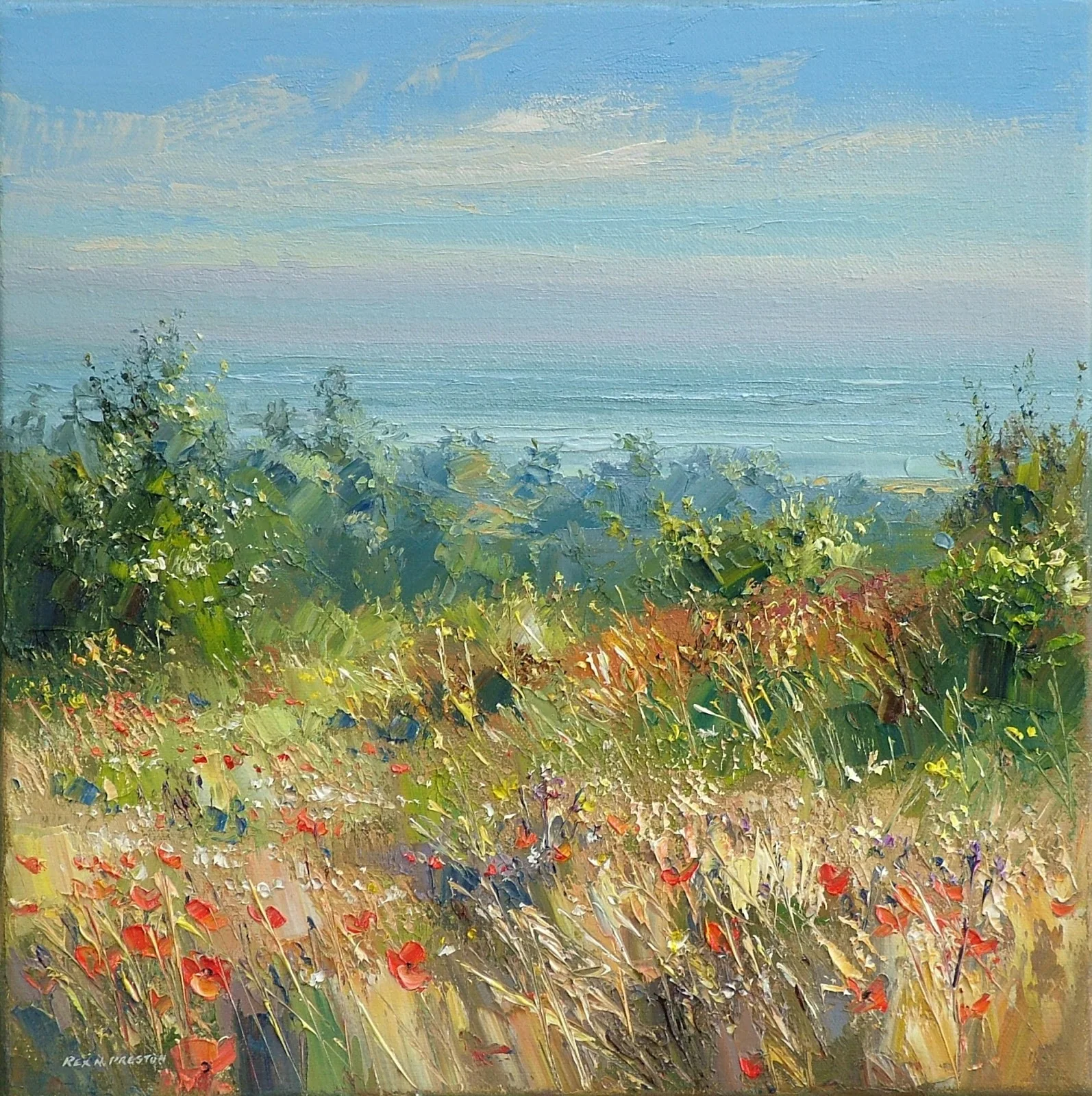 Rex Preston, 1948 | Abstract Landscape painter | Tutt'Art@ | Pittura ...