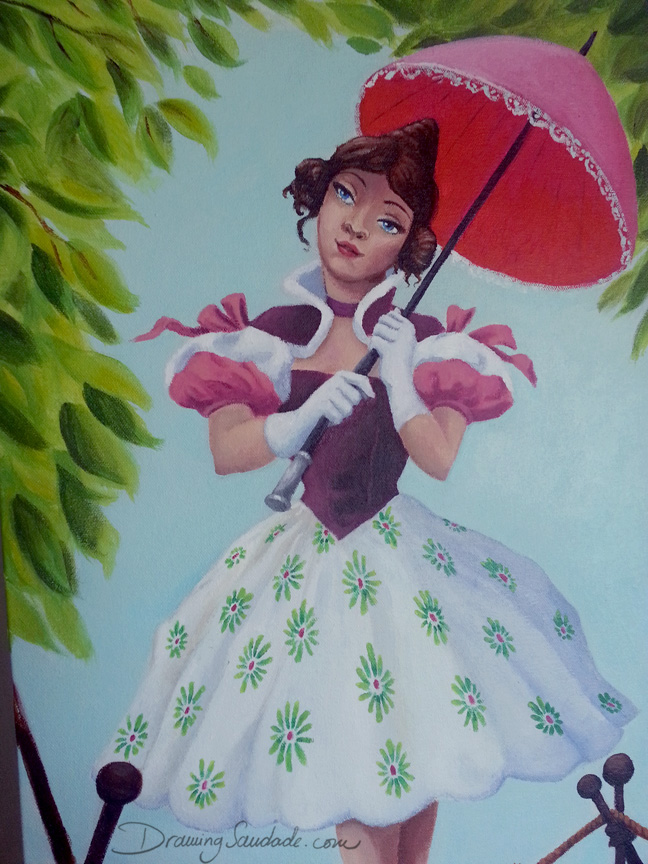 Drawing Saudade: Doodle 324 - Finished!