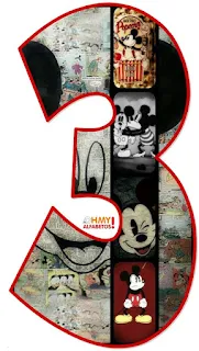 Abecedario de Escenas de Mickey Mouse. Mickey Mouse Abc. - Oh my Alfabetos!