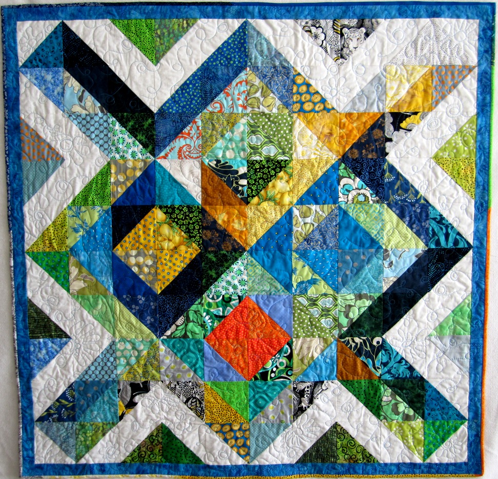 ART GIRL: Art, stuffed animals, and a baby quilt