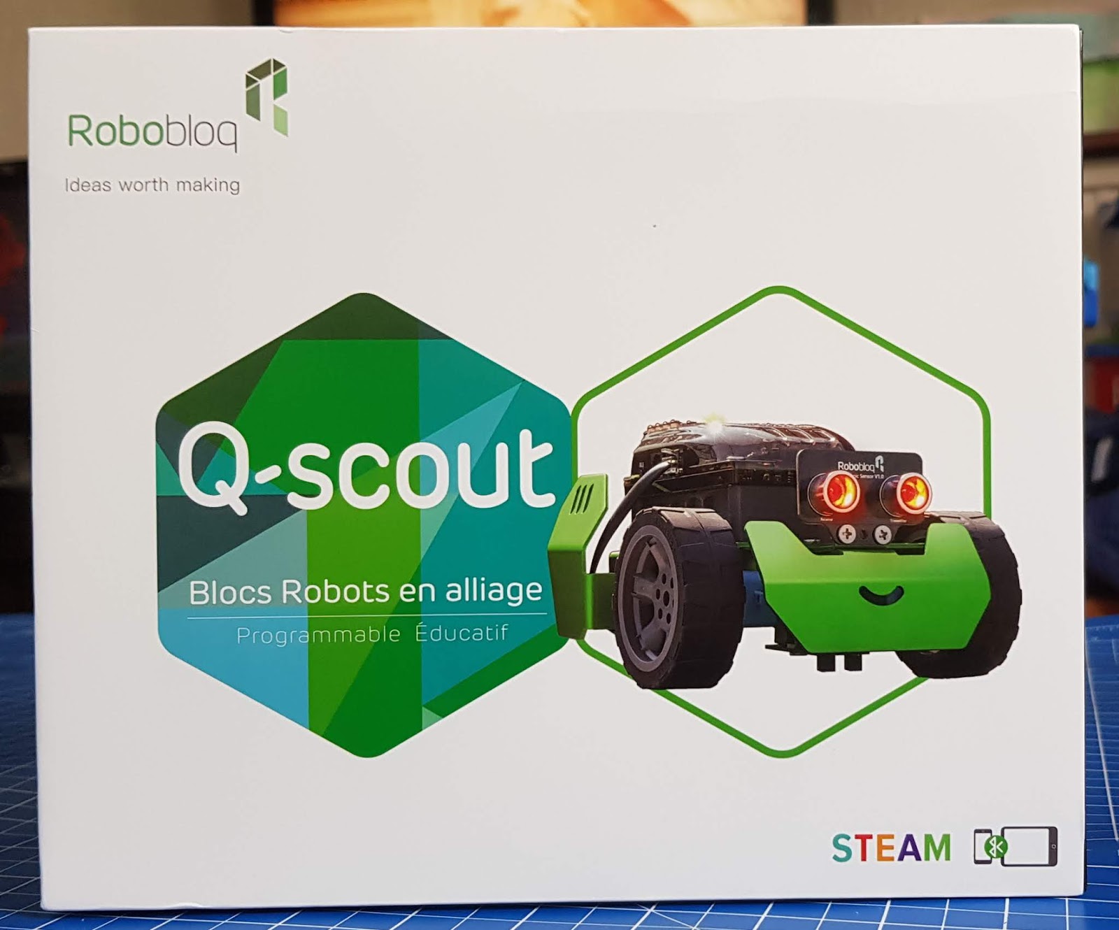 The Brick Castle: Q-Scout Programmable Metal Robot Review (age 6+) Sent ...