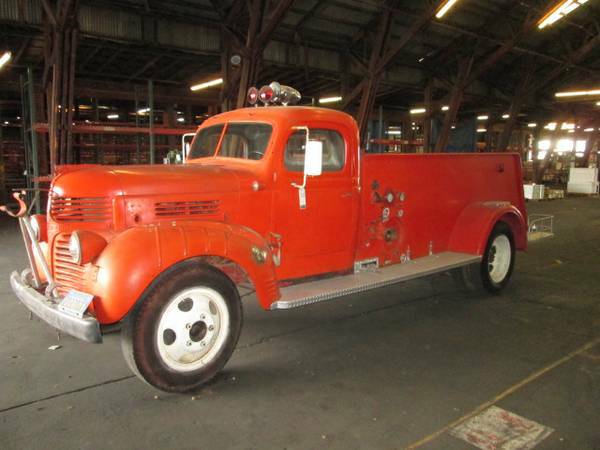 1945 Dodge Fire Truck - Classic Auto Restorations