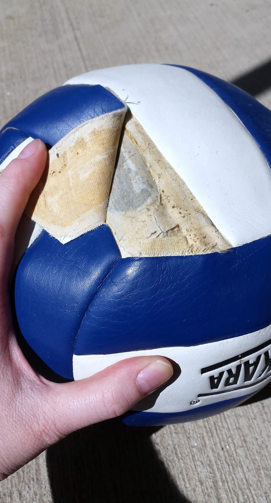 The Volley Geek: Layers of a volleyball