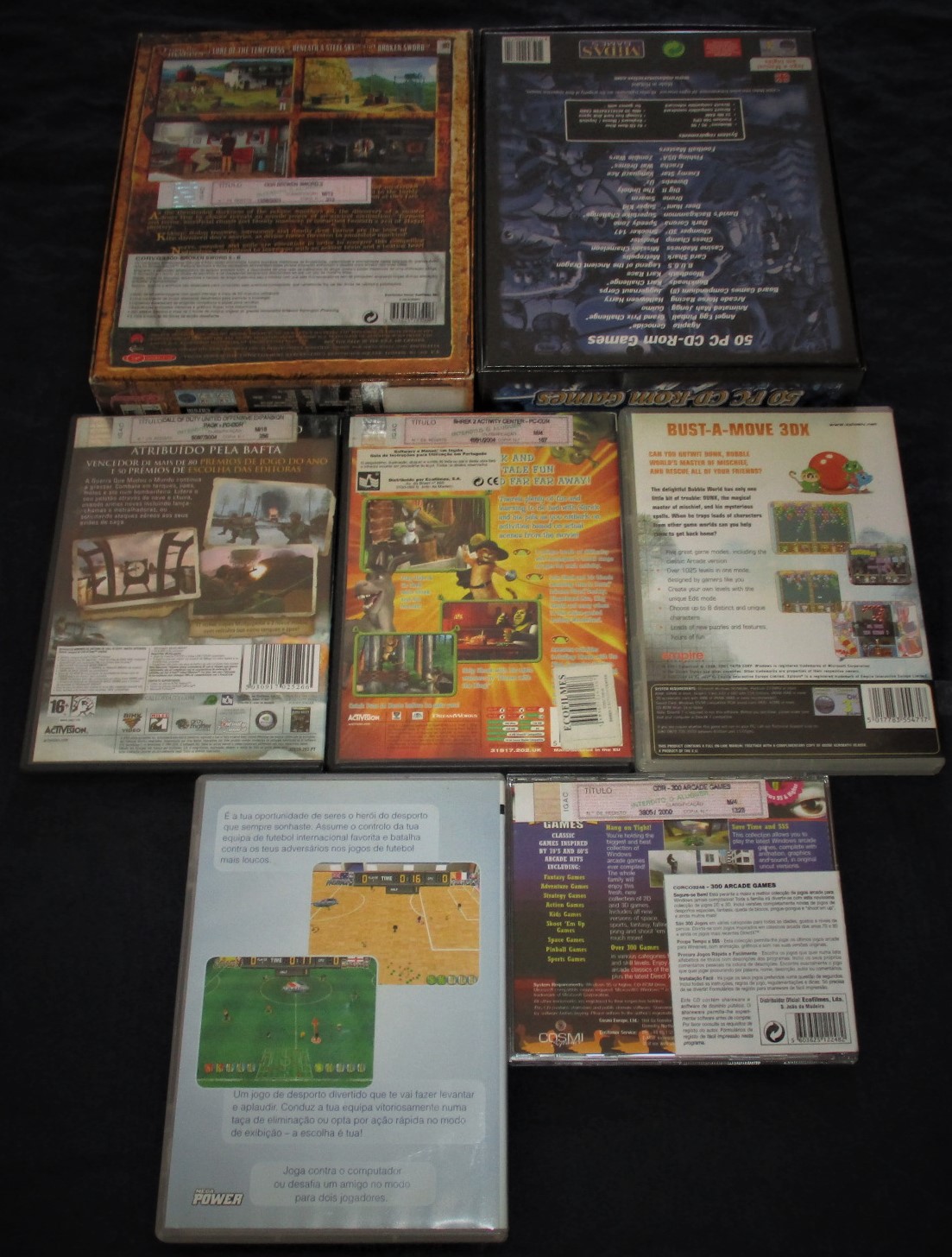 RECICLAS: Jogos PC Vintage Clássicos cd