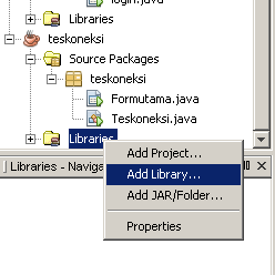 Mengkoneksikan Database MYSQL ke JAVA ~ Chandra_Inside