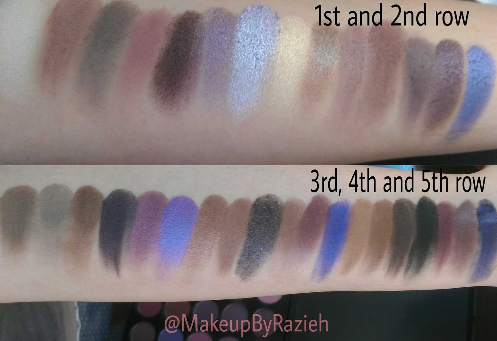 Makeup by Razieh: Morphe 35P Palette Review & Swatches