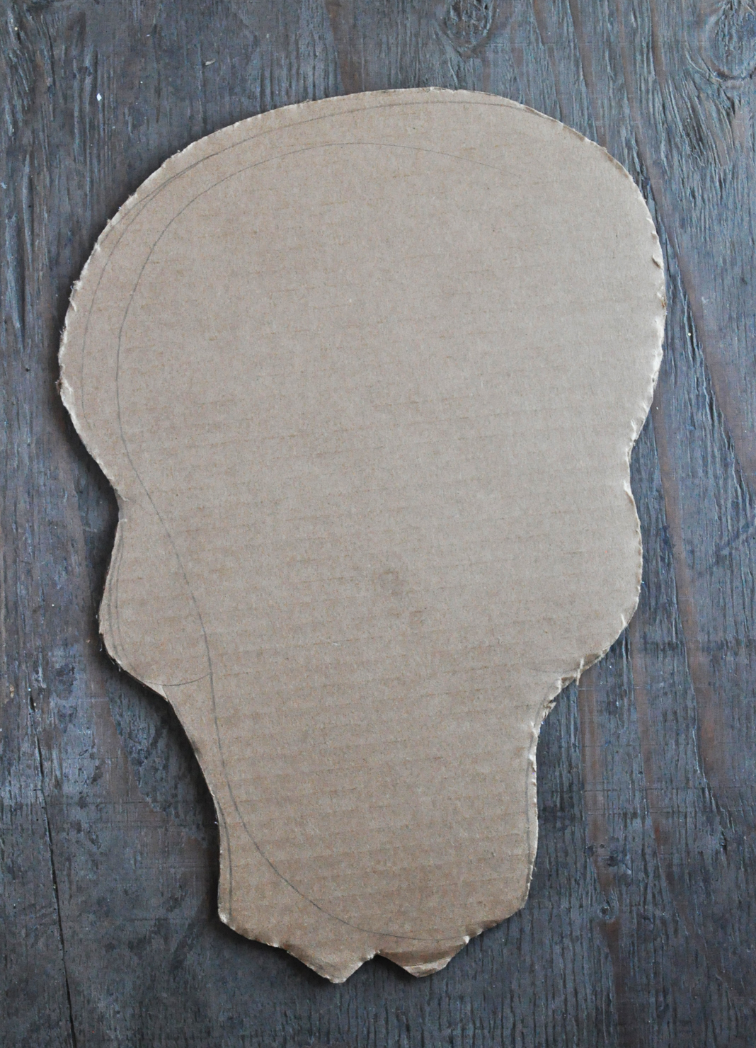 Artelexia: Day of the Dead DIY #13: DOD Cardboard Skull Mask