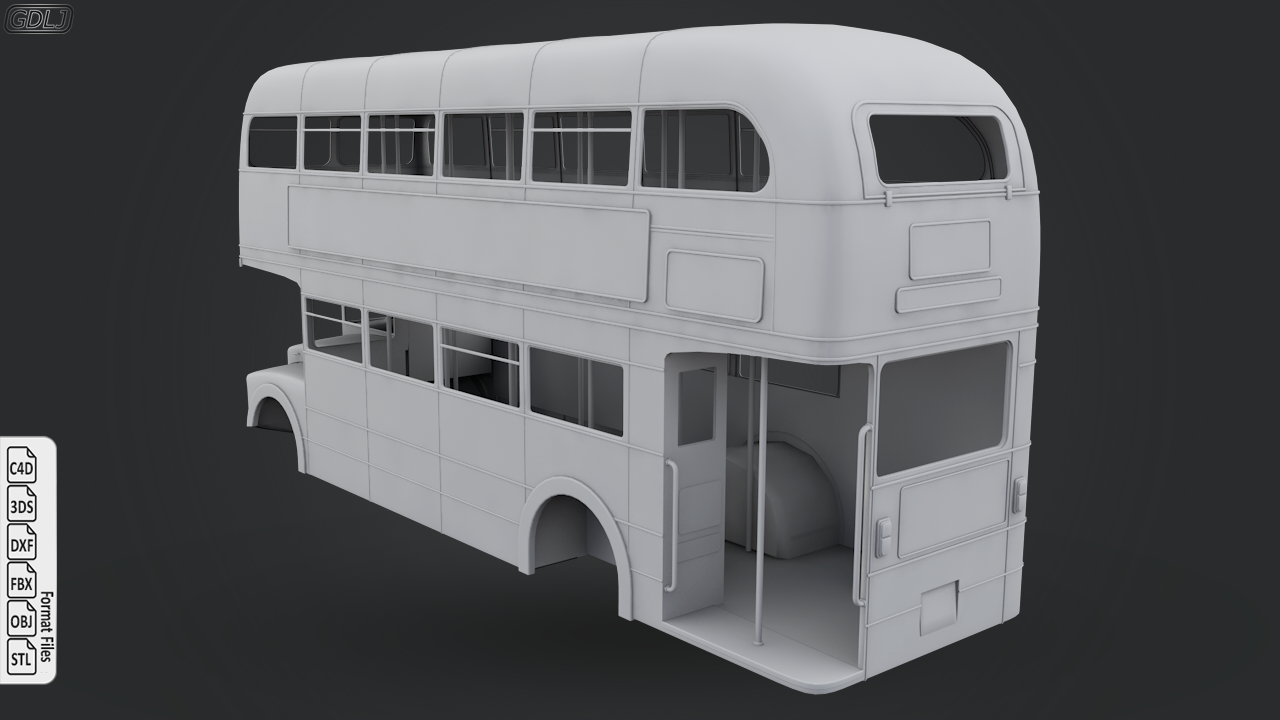 Routemaster Bus Classic Body | Layth Jawad