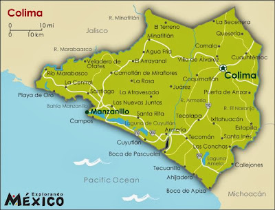 VIVE MEXICO COLIMA: UBICACIÓN GEOGRÁFICA Y DESCRIPCION