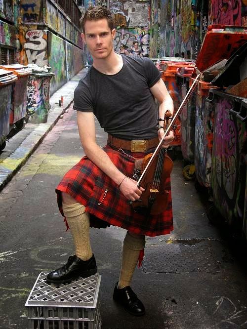 Artistry of Man: Men in Kilts: Celtic Artistry