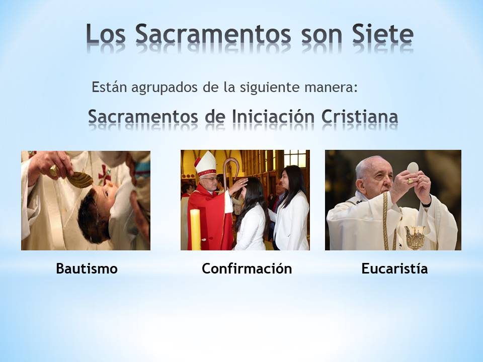 INTRODUCCIÓN A LOS SACRAMENTOS