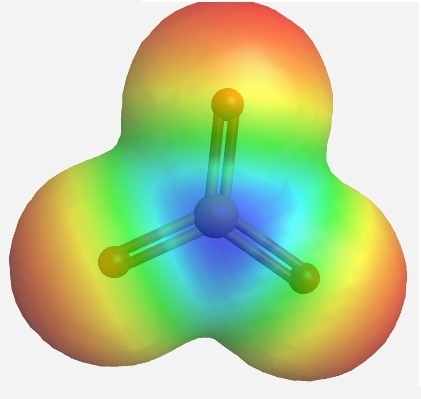Lewis Structures of Sulfur Trioxide (SO3) & Electrostatic Potentials ...