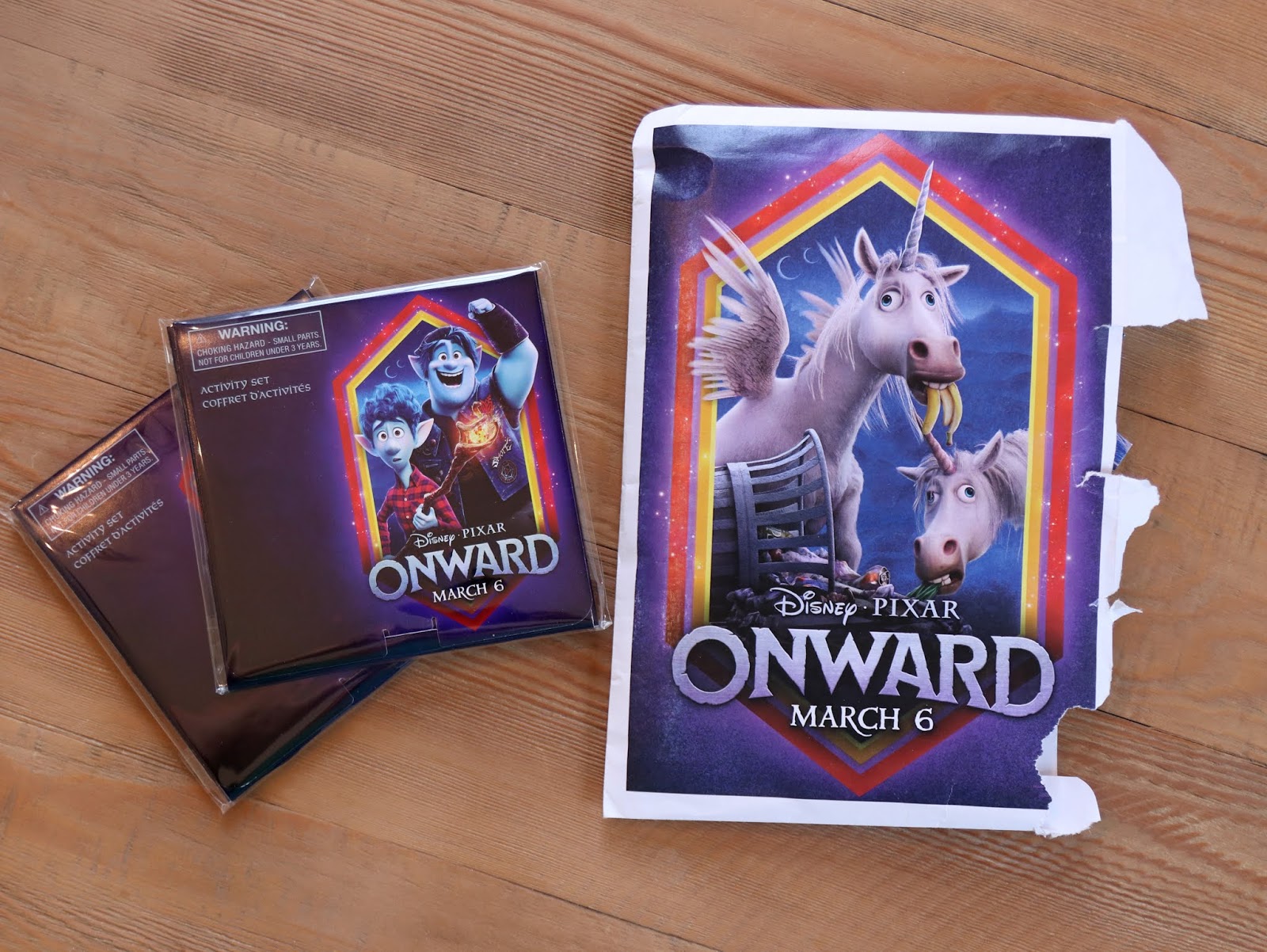 Dan the Pixar Fan: Onward: Disney Store Event Activity Set Freebie ...