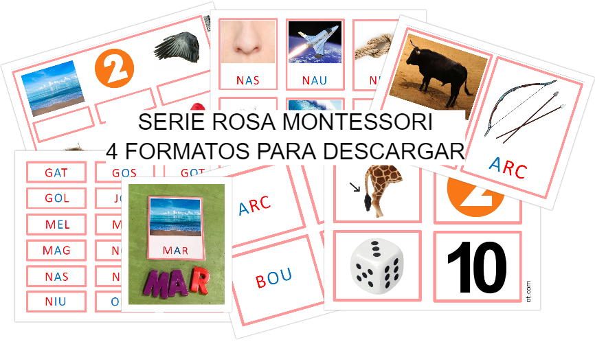 LA CLASE DE MIREN: mis experiencias en el aula: SERIE ROSA MONTESSORI ...