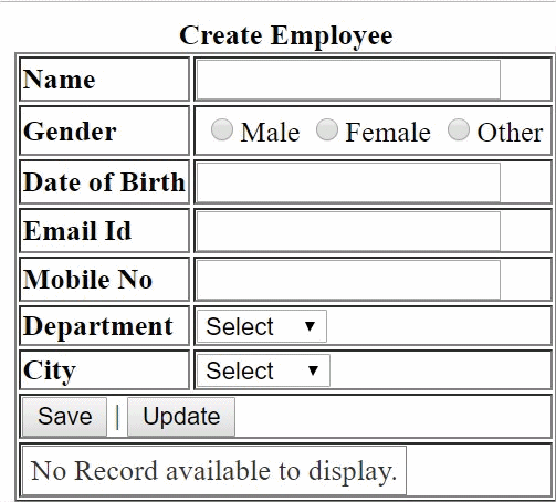 Dot Net Example: How to create MVP application in asp.net