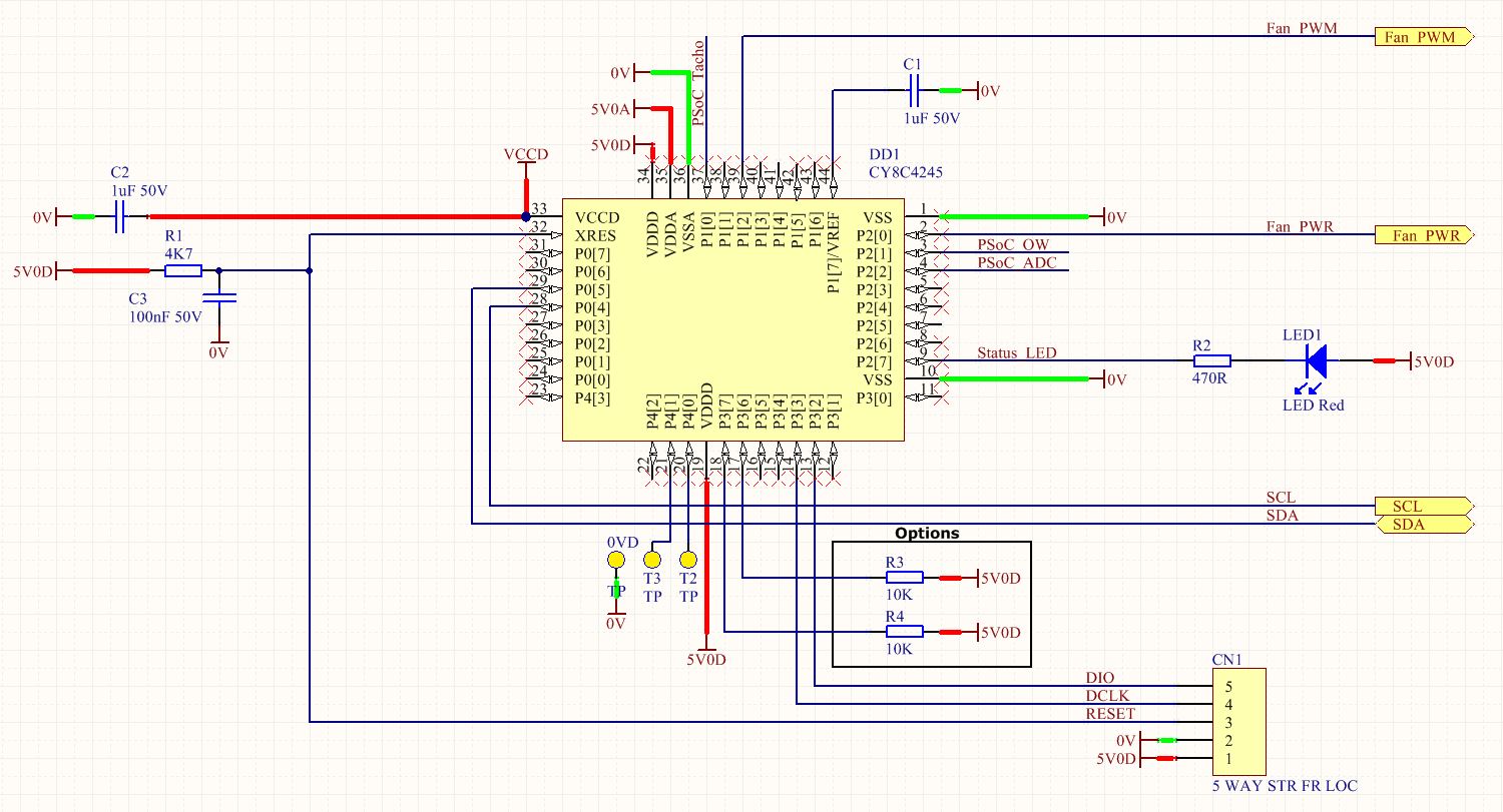 Electronics Blog: PSoC4 DC Fan Controller with I2C