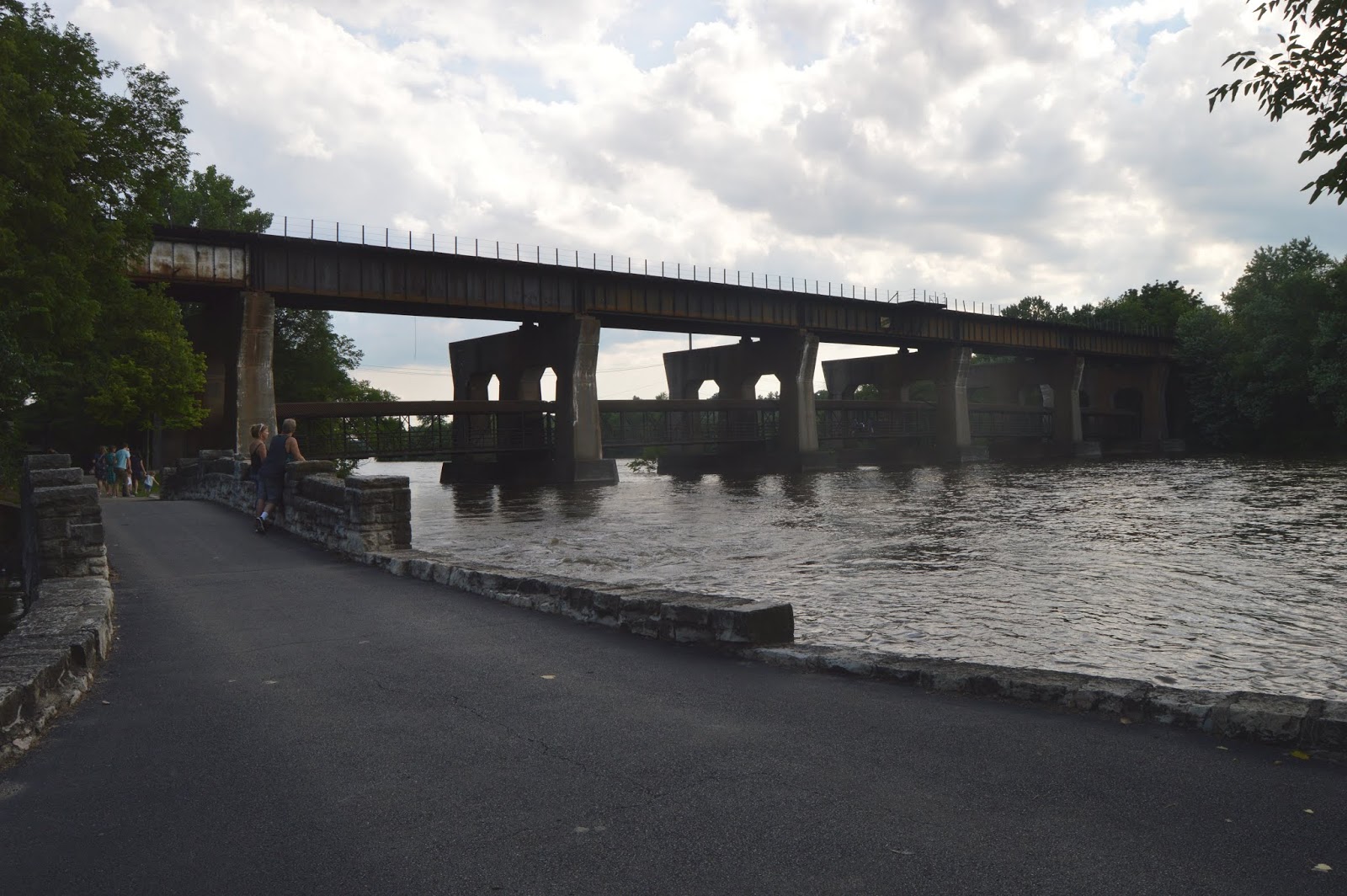 Industrial History: UP/C&NW Bridge over Fox River in Geneva, IL