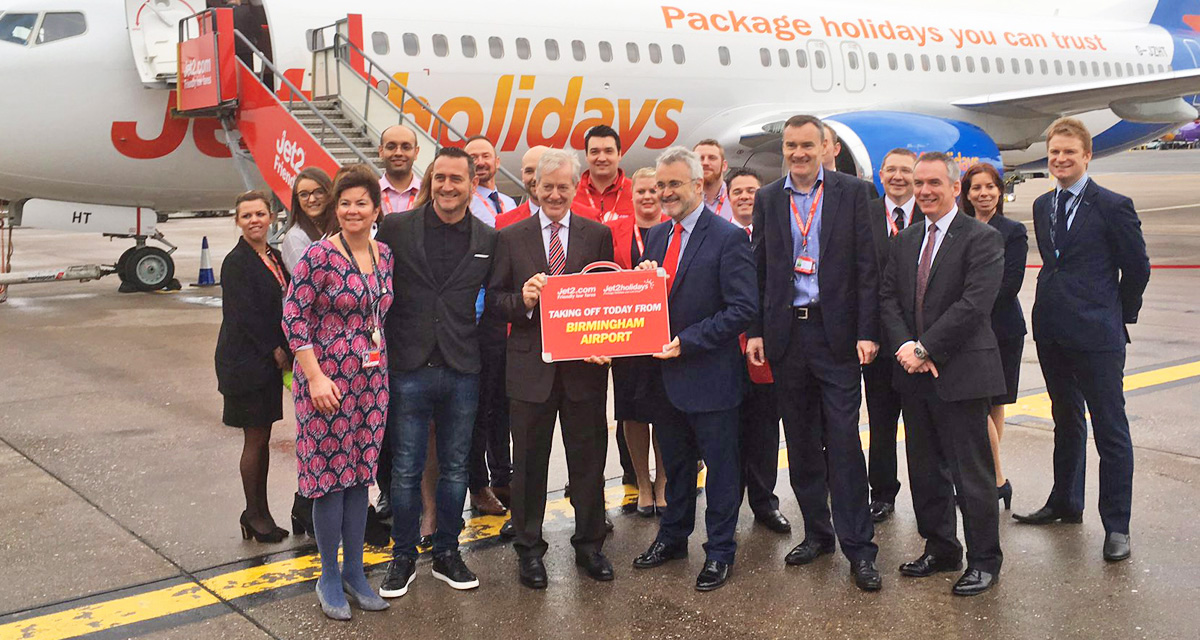 Birmingham Airport Photo Blog: Jet2 and Jet2holidays celebrate the ...