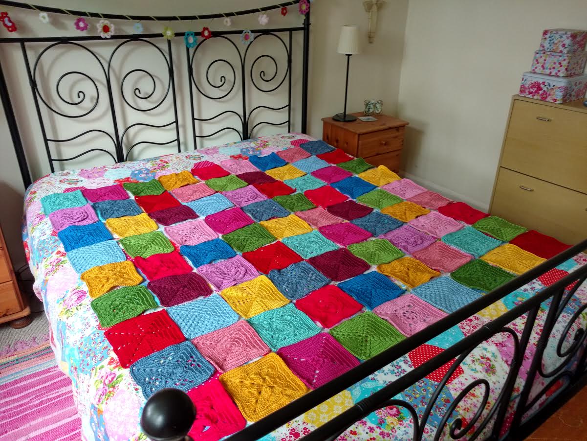 The Patchwork Heart: The Crochet Patchwork Blanket