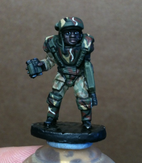Mikes Wargaming & Modelling Blog: Leading Edge 25mm Colonial Marines