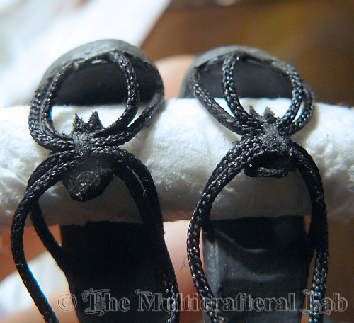 The Multicrafteral Lab: My sole tutorial (with spider sandals for MH ...