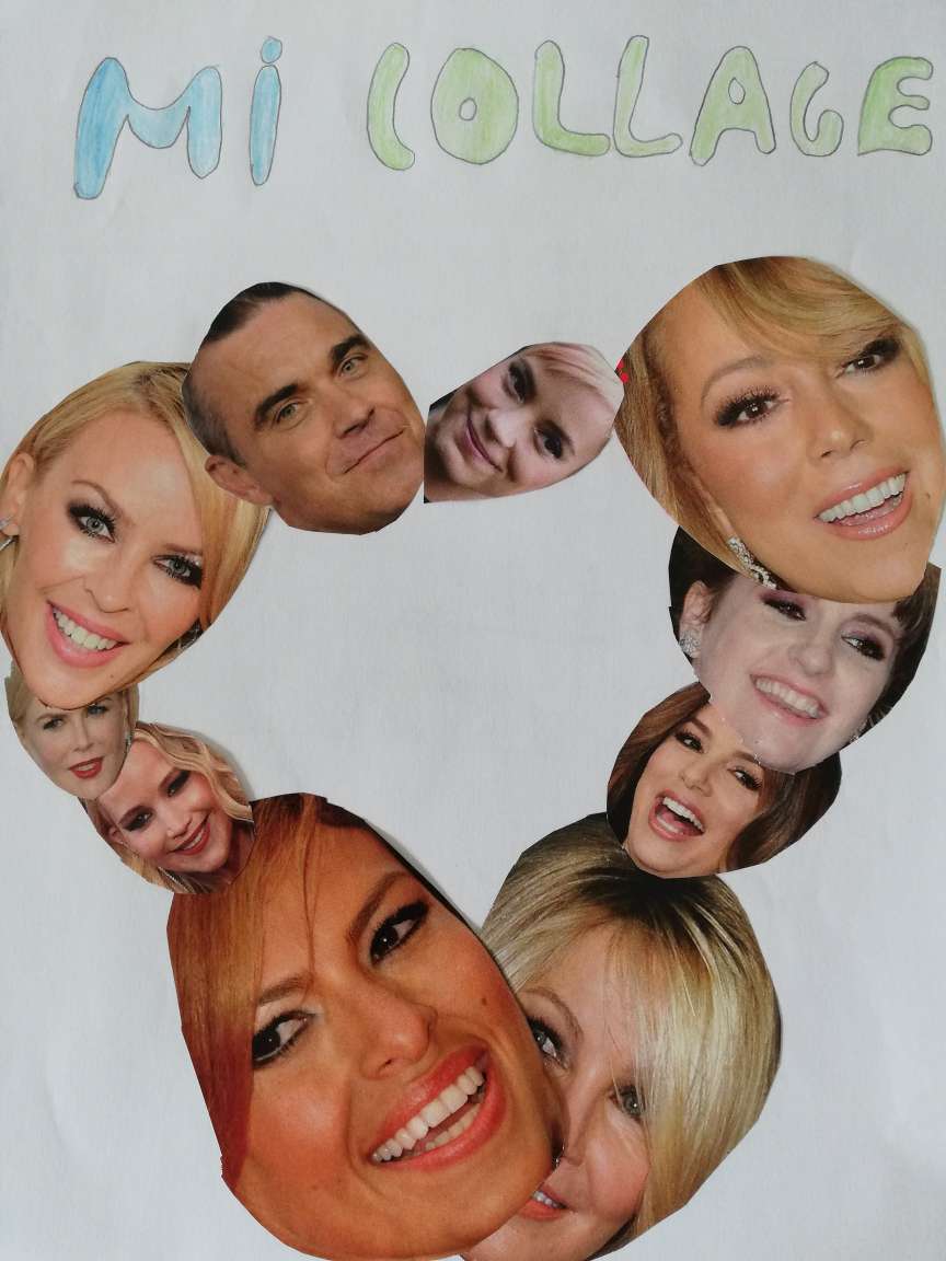 Aula da mestra Susana: Os nosos collage de alegría!