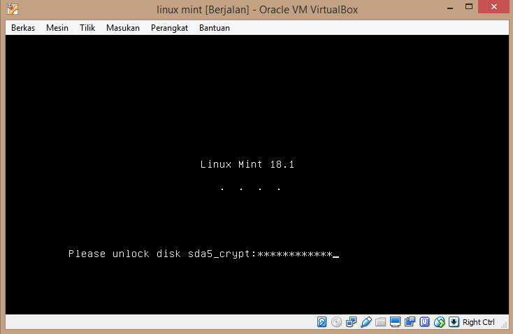 TUTORIAL MENGINSTAL LINUX MINT 18.1 CINNAMON "SERENA" 64BIT PADA VIRTUALBOX
