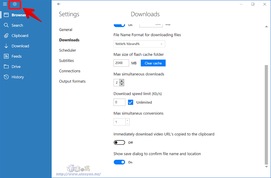 VDownloader 網路影片下載軟體，內建瀏覽器播放影片一鍵儲存(Windows/Mac)