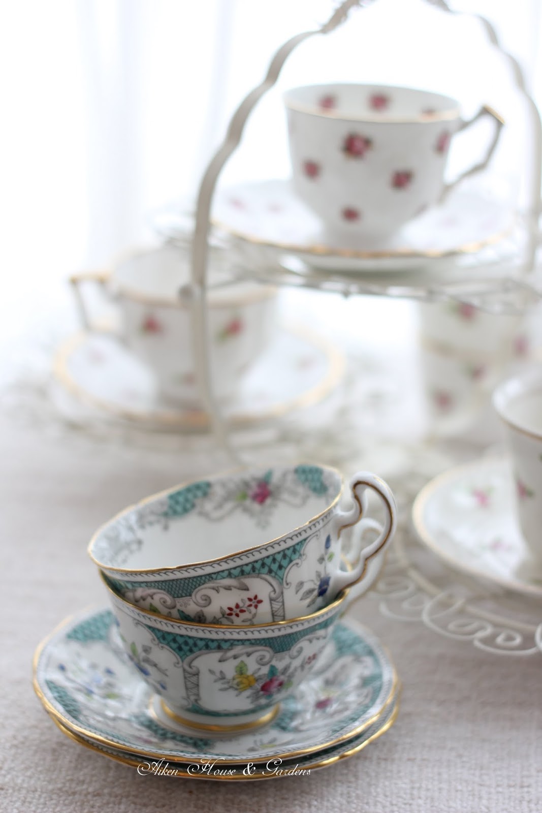 Aiken House & Gardens: All the Pretty Little Teacups
