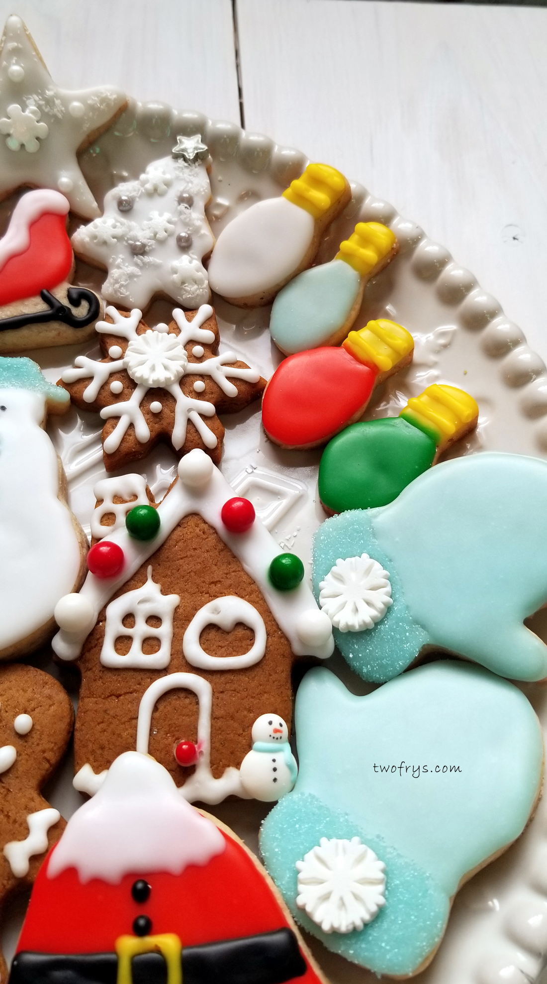 Two Frys: Mini Christmas Cookies