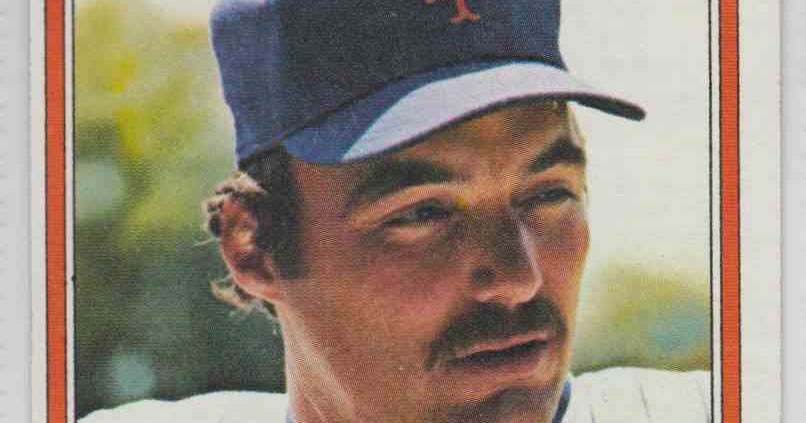 Baseball Cards Come to Life!: 1981 Topps Craig Swan