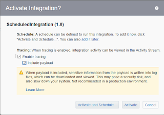 Scheduled Integration in Oracle Integration Cloud Service - TechSupper