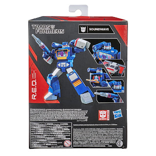 Transformers Red Soundwave and packaging non transformable figures by ...